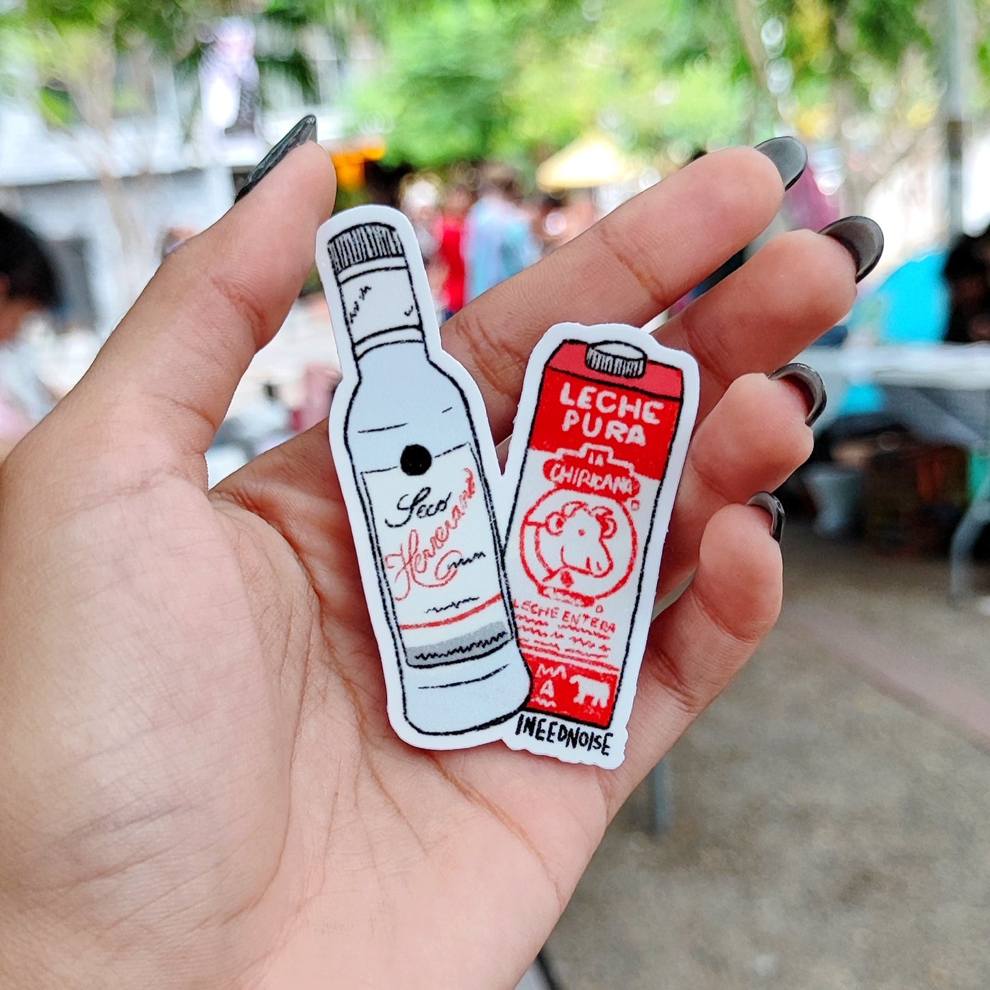 Sticker - Seco con Leche – ineednoise